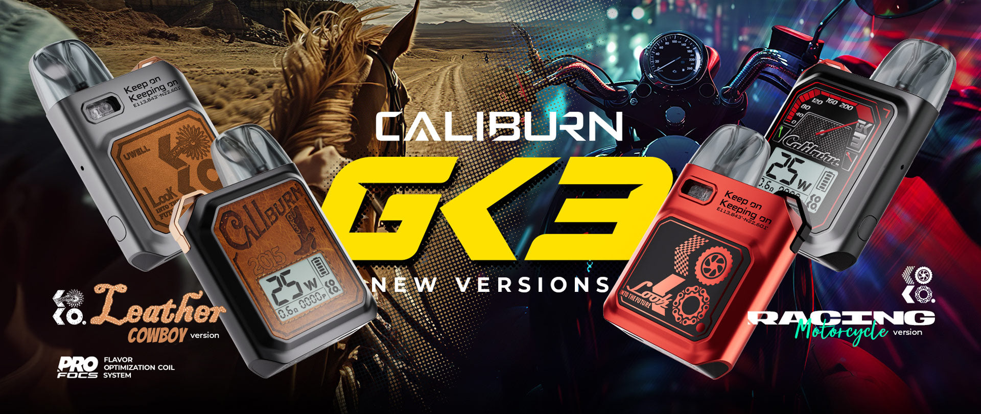 Caliburn Kits and Devices – Premium Vaping Experience at Vape Universe