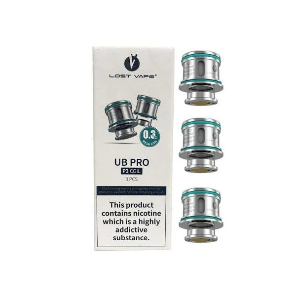 Lost Vape UB Pro Coils - Replacement Coils | Durable Mesh Coils